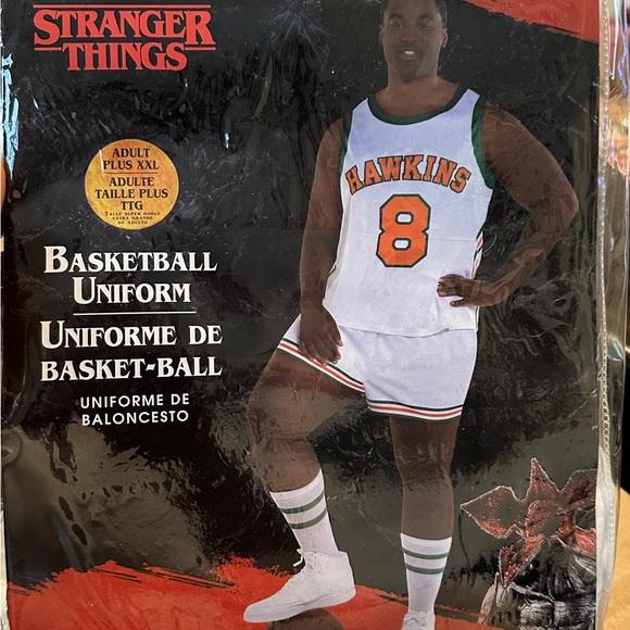 Other | Stranger Things Hawkins Basketball Uniform Halloween Costume ...